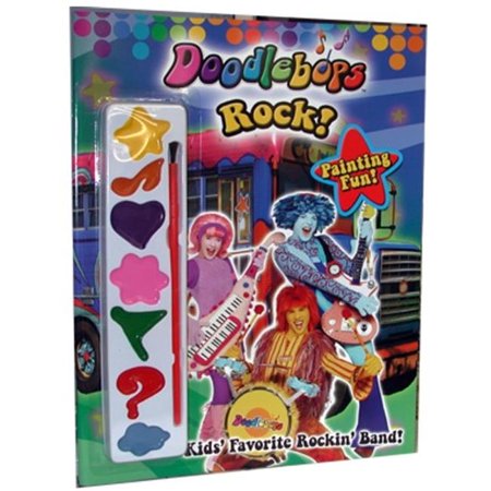 DDI 1392700 "Doodlebops" - coloring book with paint set Case of 36 ...