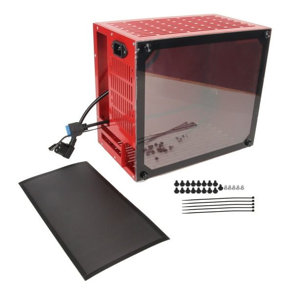 Home Theater PC Case,Mini ITX Case Aluminium HTPC Case Mini PC Case ...