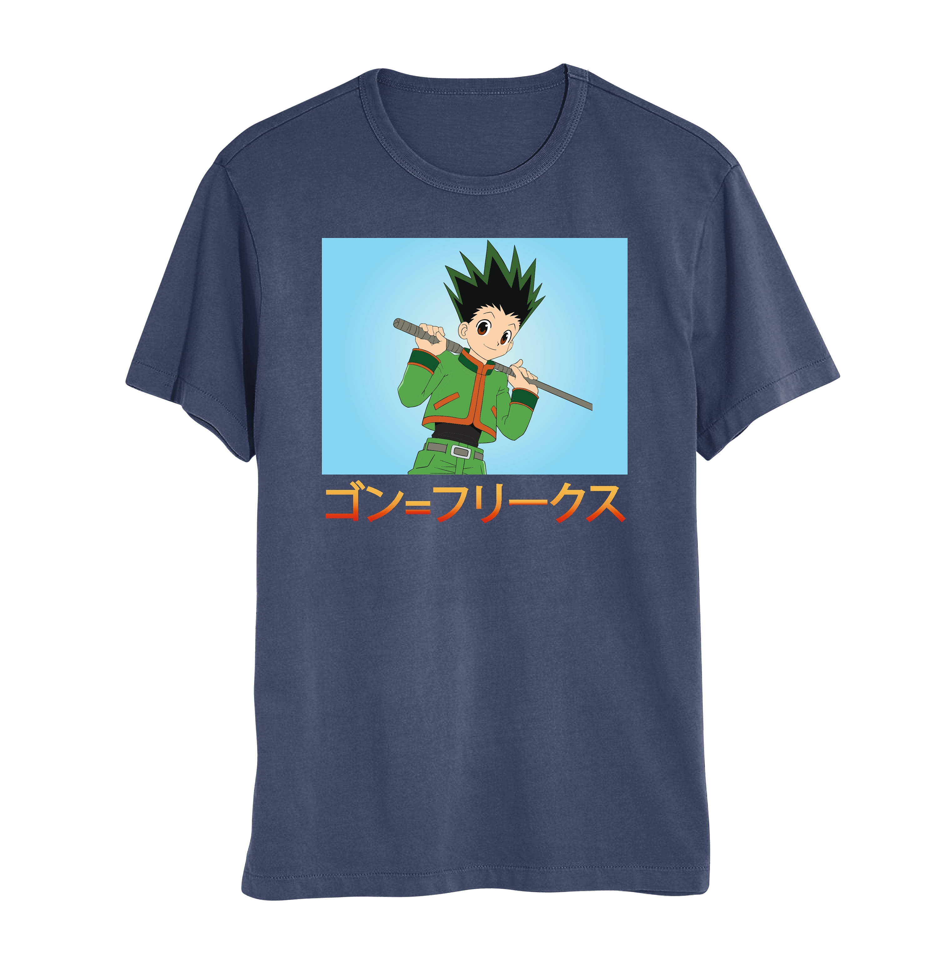 Hunter X Hunter Gon Freecss Kanji Character Mens and Womens Short ...