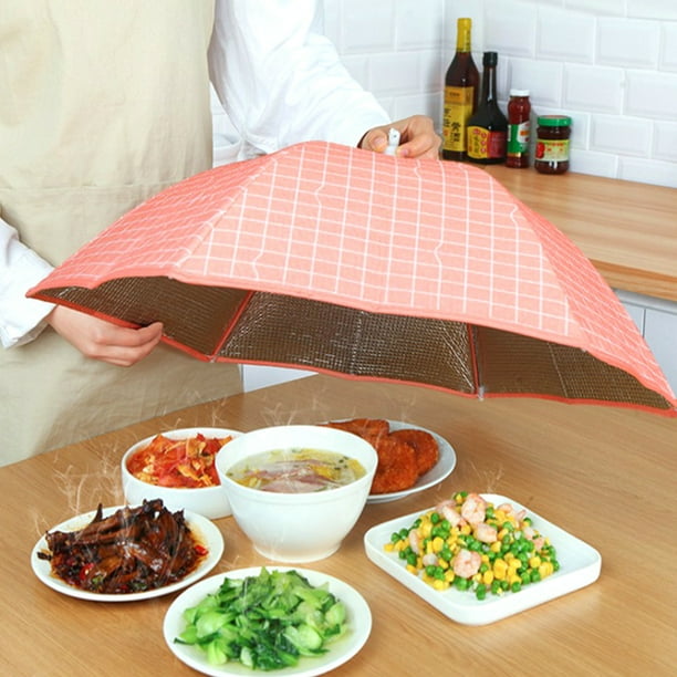 Spptty Food Mesh Tent, Food Cover, Household Kitchen Foldable Food Mesh ...