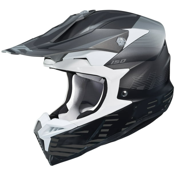 HJC i50 Fury MX Offroad Helmet Black MD - Walmart.com