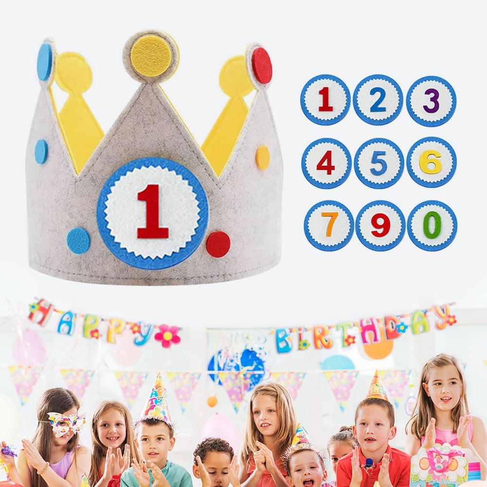 Pinfect Birthday Hat Children Day Gift Children DIY Crown Adjustable ...