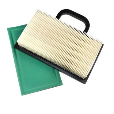 HQRP Air Filter Kit (Cartridge w/ Pre-cleaner) for John Deere LA135 ...