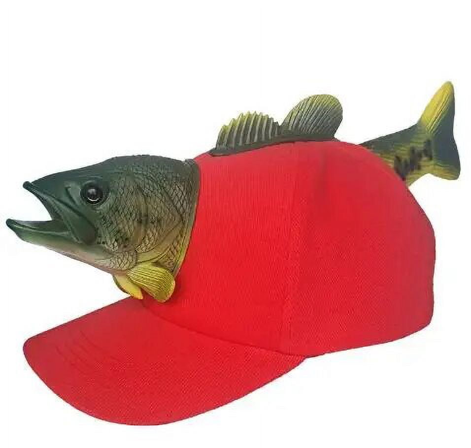 Sombrero de pez 3D para mujer y hombre, gorro de viaje de zoológico de invierno, visera de ...