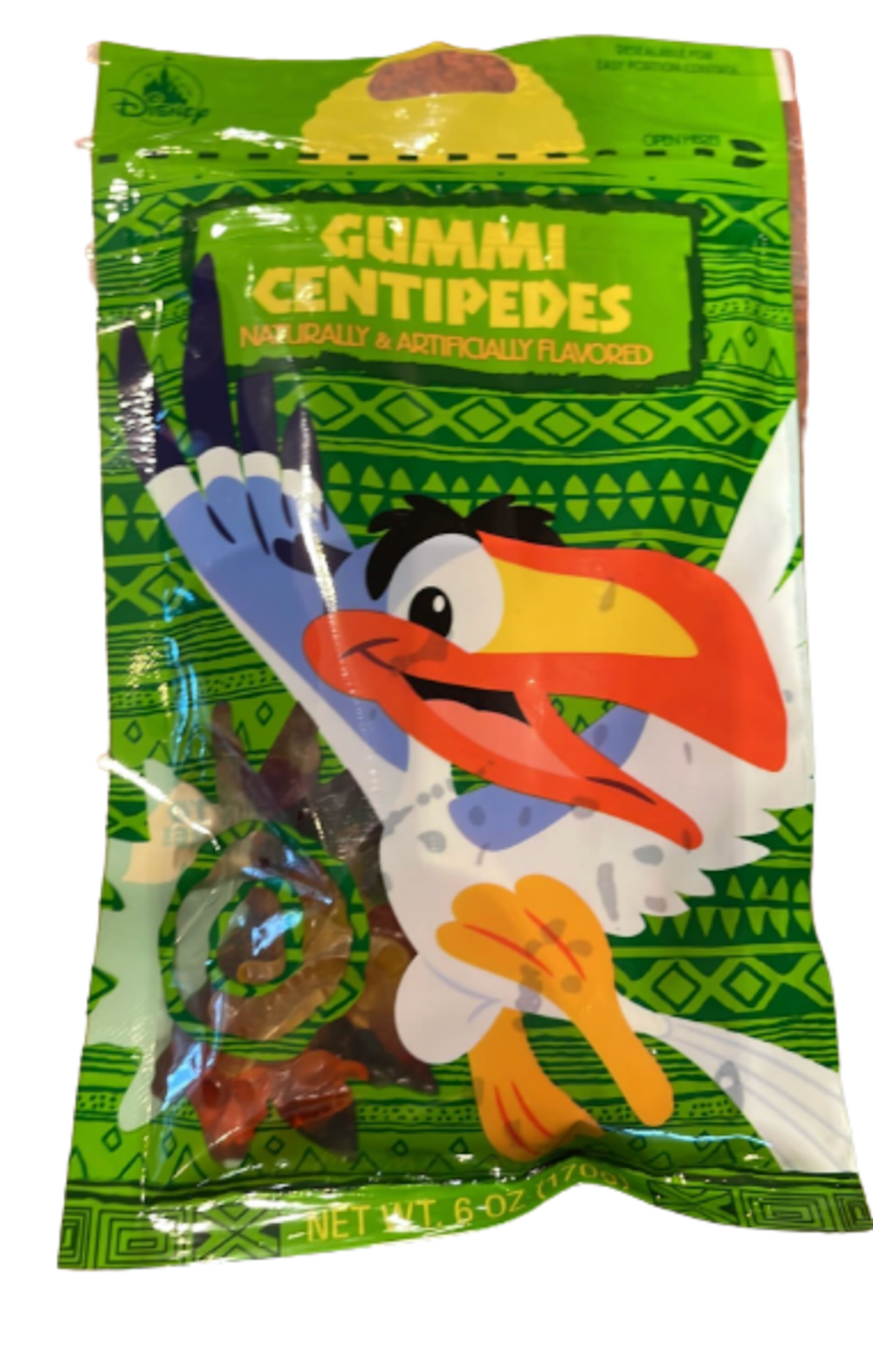 Disney Parks Gummi Centipedes Disney Characters Fun to Share 6 OZ New ...