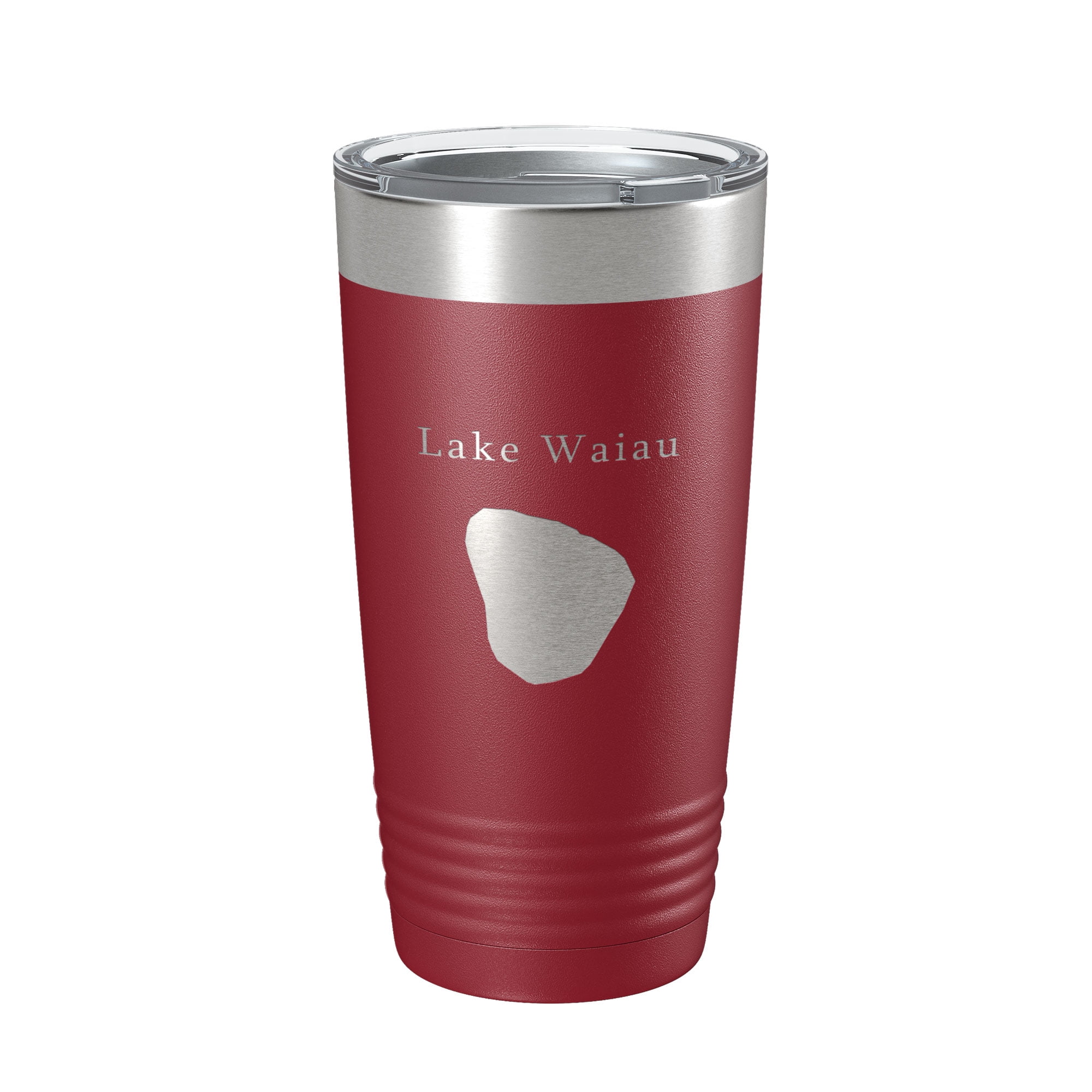 Lake Waiau Map Tumbler Travel Mug Insulated Laser Engraved Coffee Cup ...