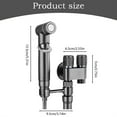 Tuplbcv High End Bathroom Spray Toilet Partner One In Two Out Double ... Tuplbcv High End Bathroom Spray Toilet Partner One In Two Out Double ...
