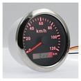 120km/h 7 Color Backlight 85MM GPS Speedometer Waterproof Speed Gauge ...