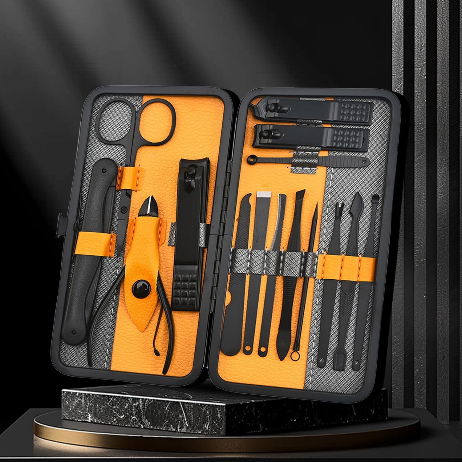 Click here for Salafire Travel Manicure Set  Mens Grooming Kit Wo... prices