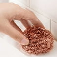 Copper Sponge Copper Scraper Copper Sponge For Kitchen Kitchen Cleaning ...