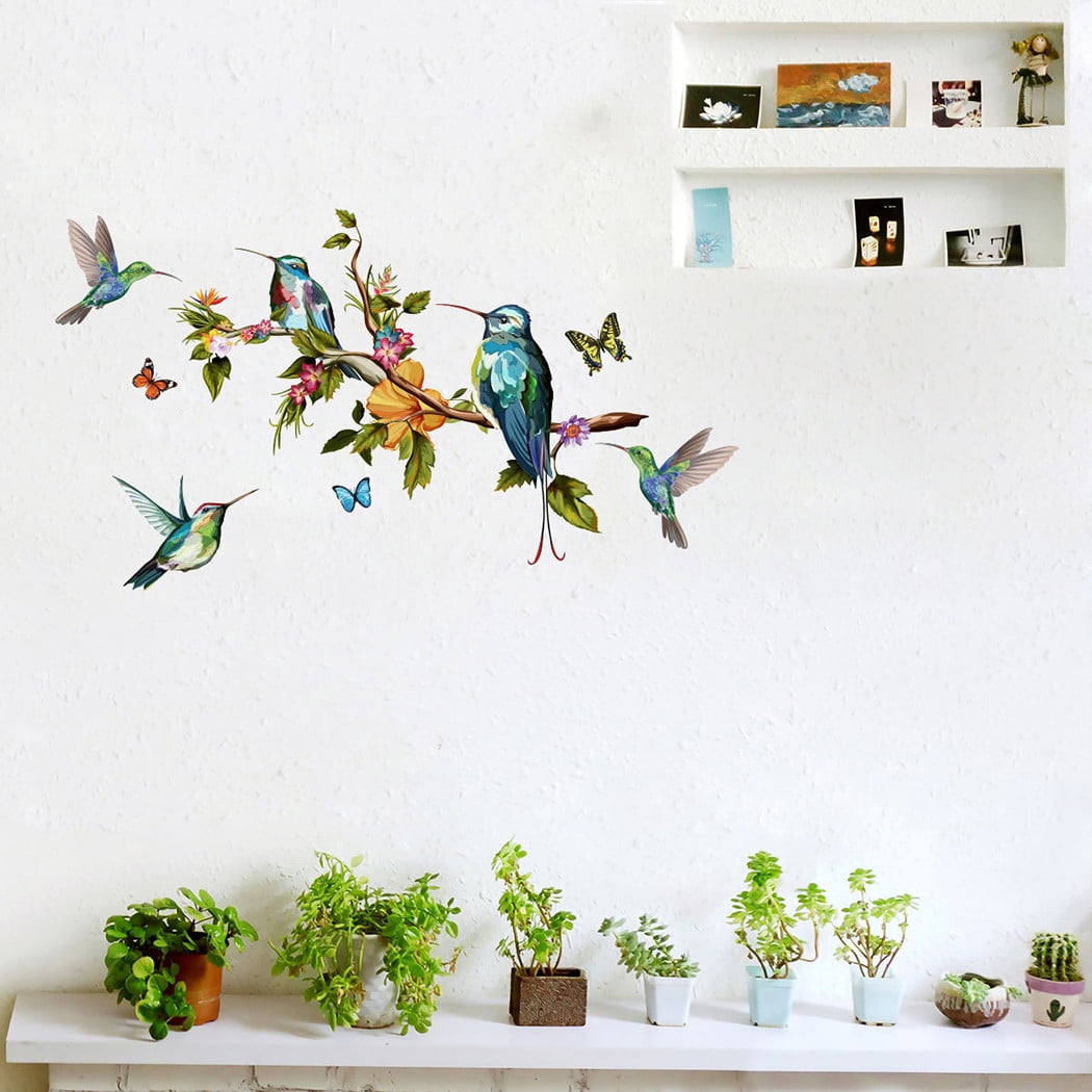 Click here for Ruibeauty Wall Stickers Flower Wall Bird Wall Art... prices