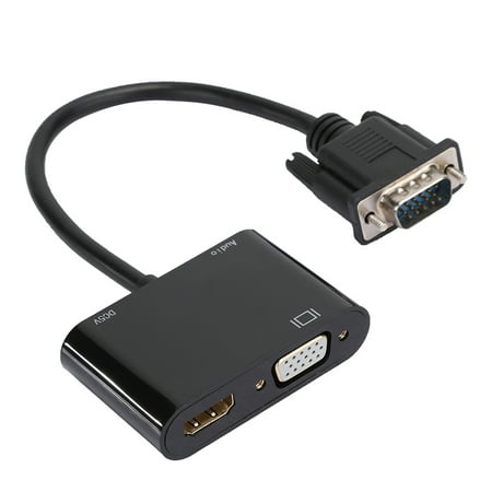 VGA To VGA Converter, Supports Automatic Detection HD Video Adapter ...