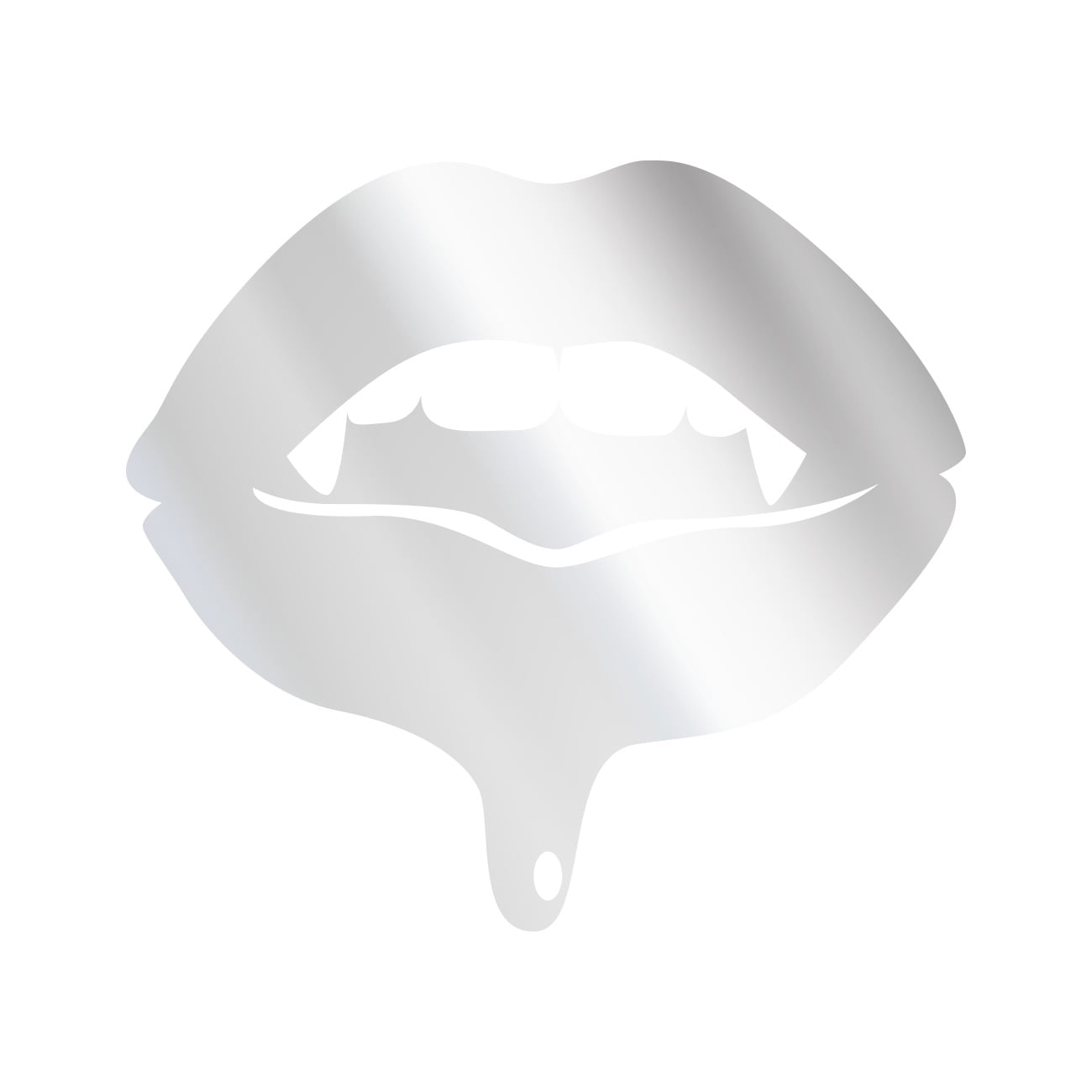 Bloody Fang Teeth and Lips Sticker Decal Die Cut - Self Adhesive Vinyl ...