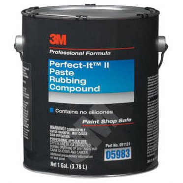 3M Super Duty Rubbing Compound, 05955, 1 gal (10.6 lb), 4 per case ...