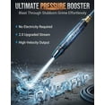 Adjustable Metal Hose Nozzle, High Pressure Twist Nozzle Pro Garden ...