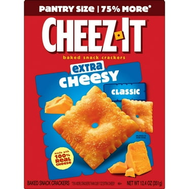 ( 2 Pack ) Cheez-It Cheesy Baked Snacks, Cheese Pizza 5.75 Oz - Walmart.com
