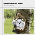 amagogo Owl Family Tree Hugger Weather Resistant Outdoor Decoration ...