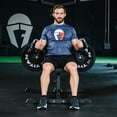 Titan Fitness Shoulder Press Machine, 700 LB Weight Workout, Home Gym ...