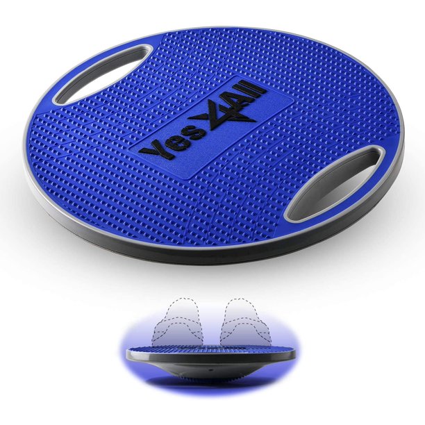 Yes4All Wobble Round Plastic Balance Board – 16.34 in Surface for ...