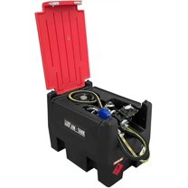AM-TANK 40-Gallon Portable Low Profile Gasoline Transfer Tank with 12V ...