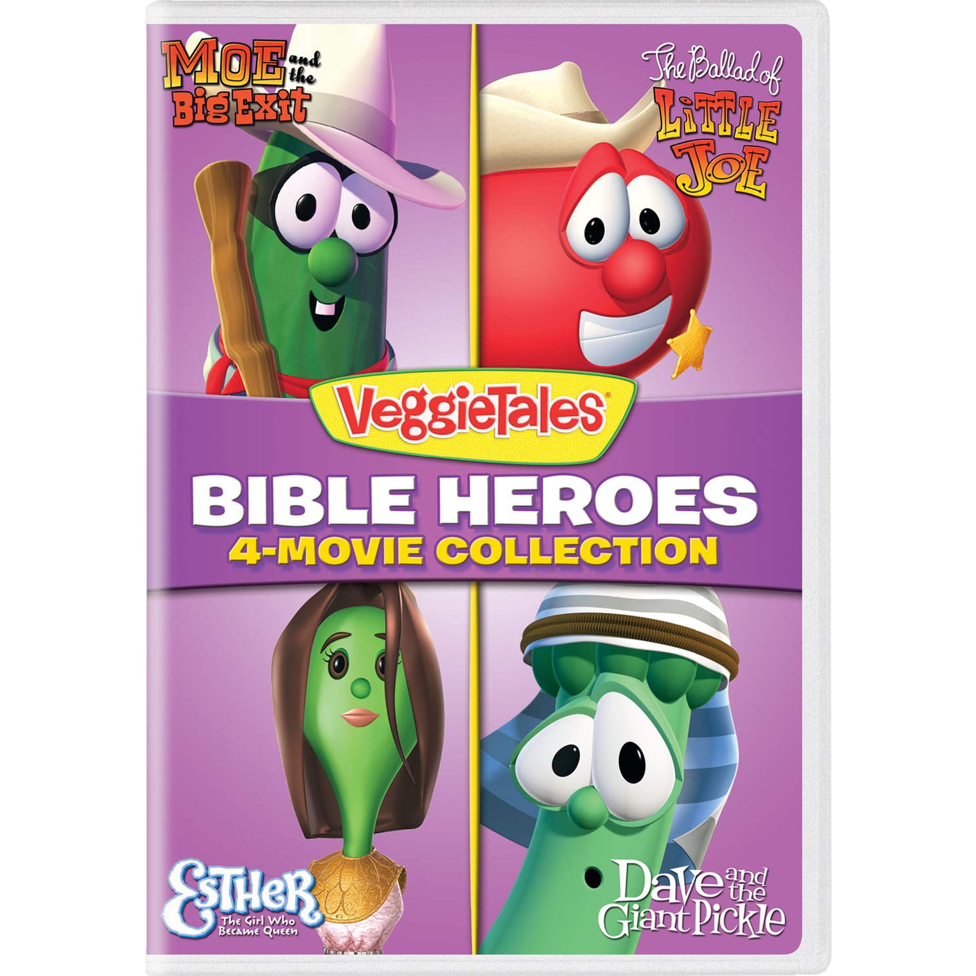 Click here for Universal Veggietales: Bible Heroes 4-Movie Collec... prices