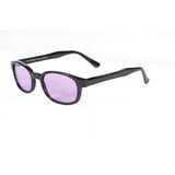 Original Kd's Biker Purple Lenses Black Frames Sunglasses - Walmart.com