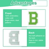 Iron on Letter Patches, 3 Inch Letter B, Iron on Letter Patches Large ...