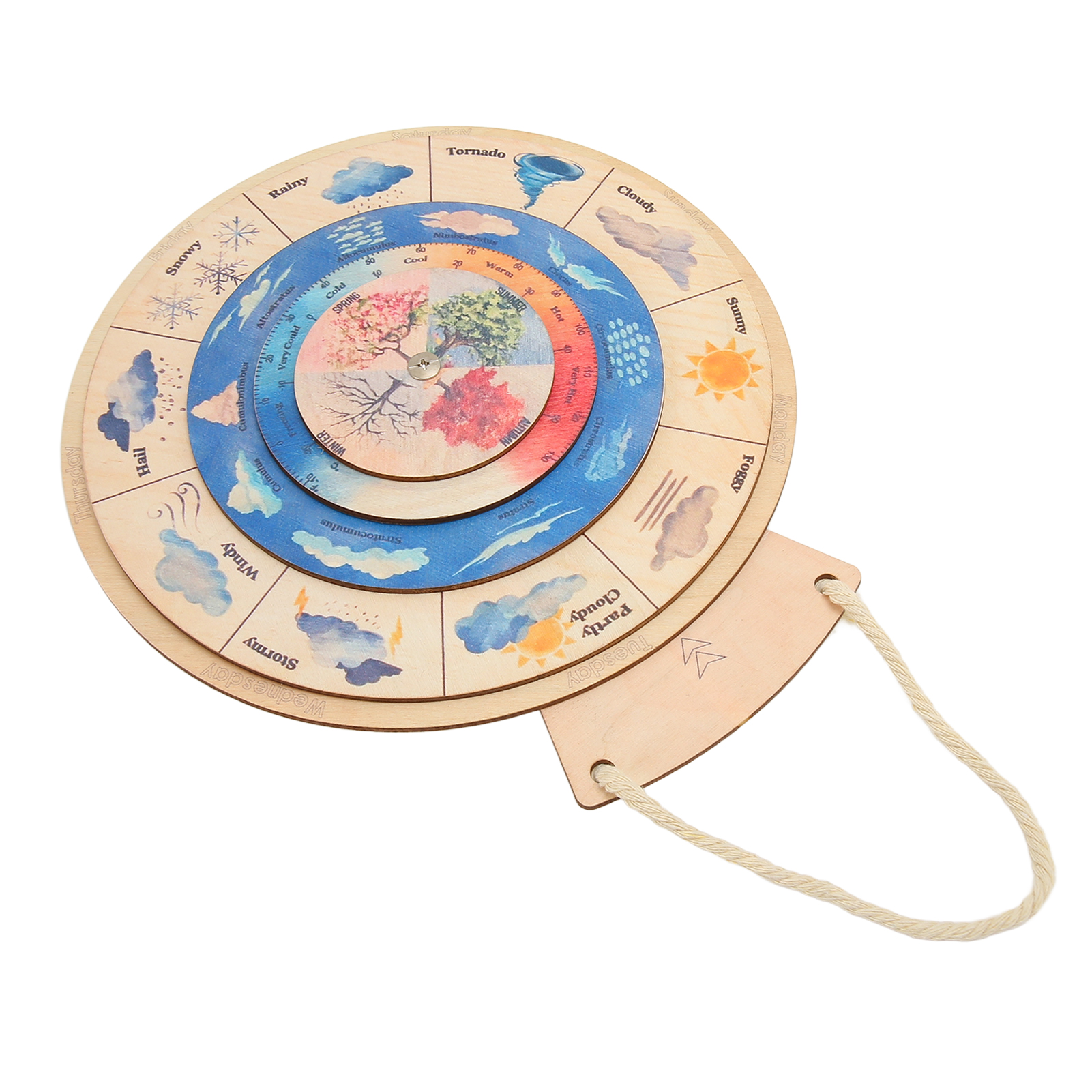 Reloj Con Calendario Cognitivo Para Niños, Reloj Con Calendario De ...