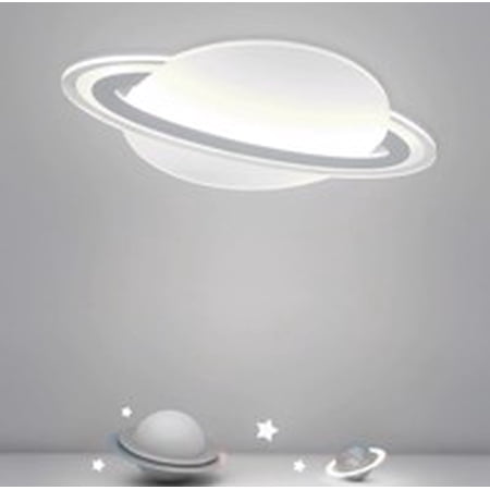Modern Planet Shaped Flush Mount Lights Dimmable LED Ceiling Lights ...