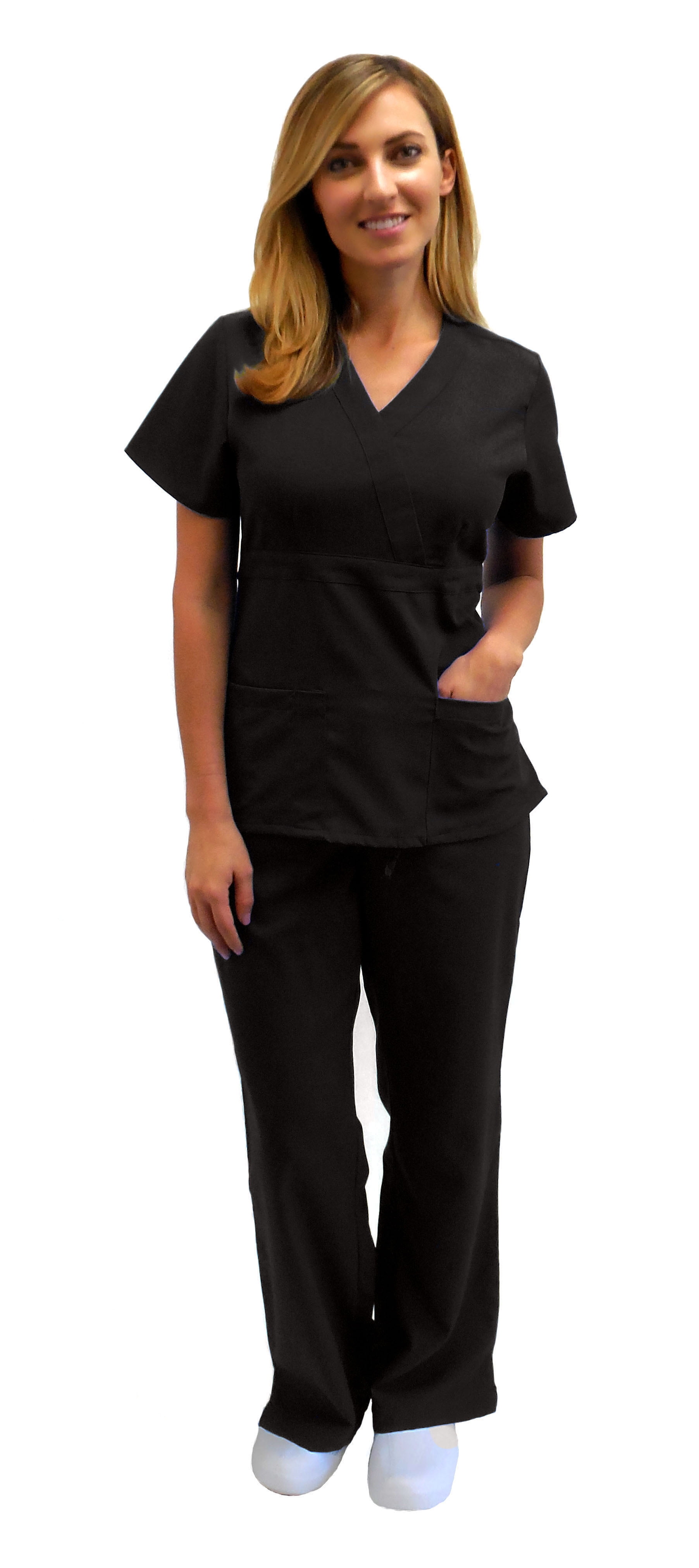 M&M SCRUBS Super Soft Junior fit scrub set 8115 9120 - Walmart.com
