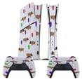 Dachshunds, Balloons PS5/PS5 Slim Digital Disc Skin Sticker For Console ...
