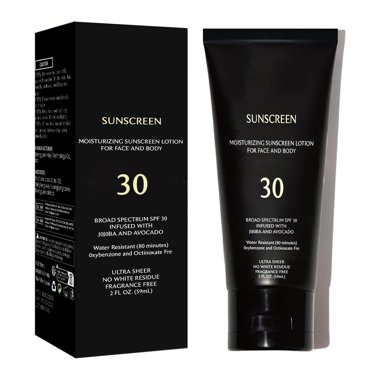 Black Girl Body Sun Block - Broad Spectrum SPF 30 Solar Protector ...