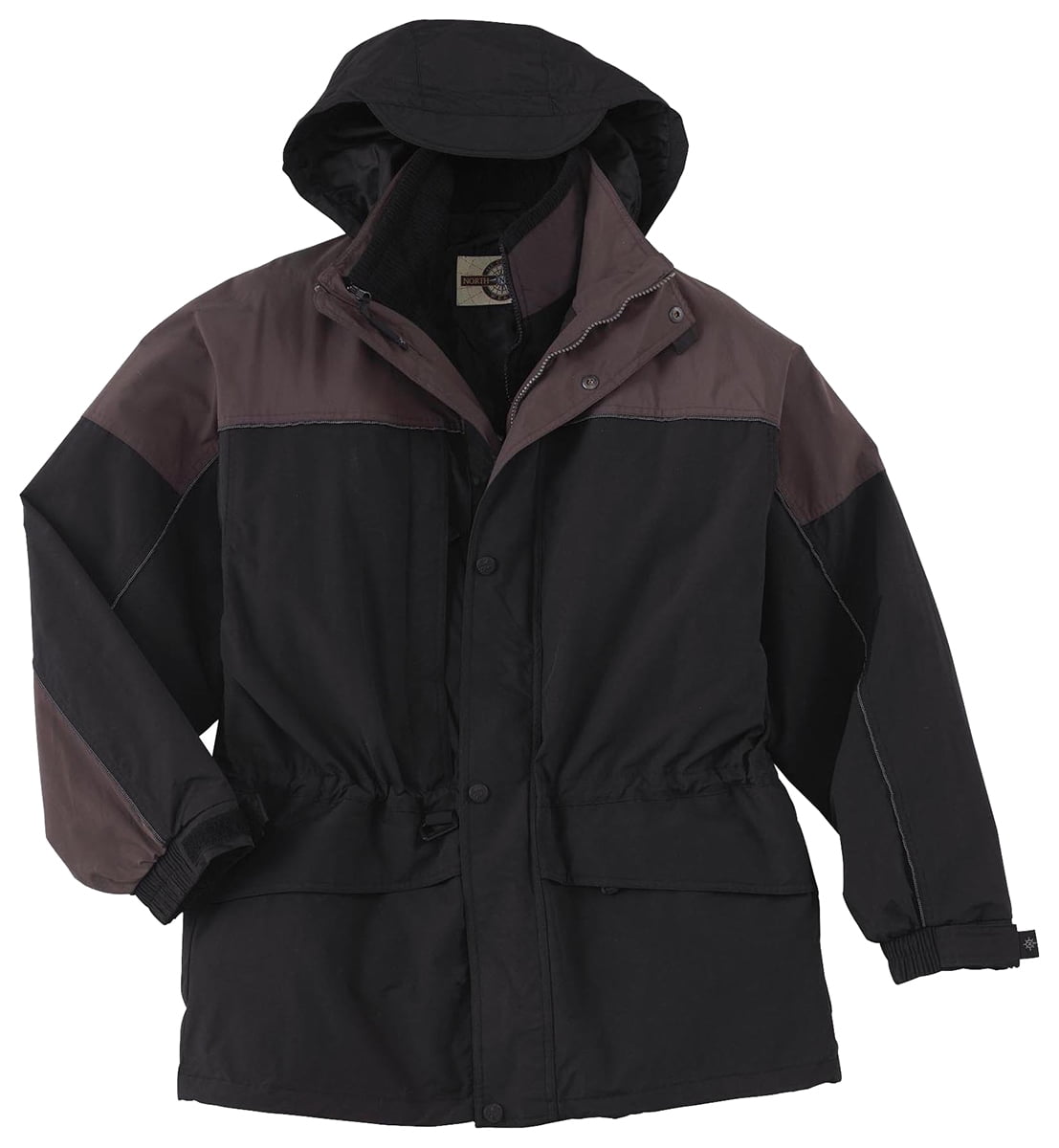 North End Mens Cf 3 In 1 Parka, Black, 3X, Style, 88006 - Walmart.com