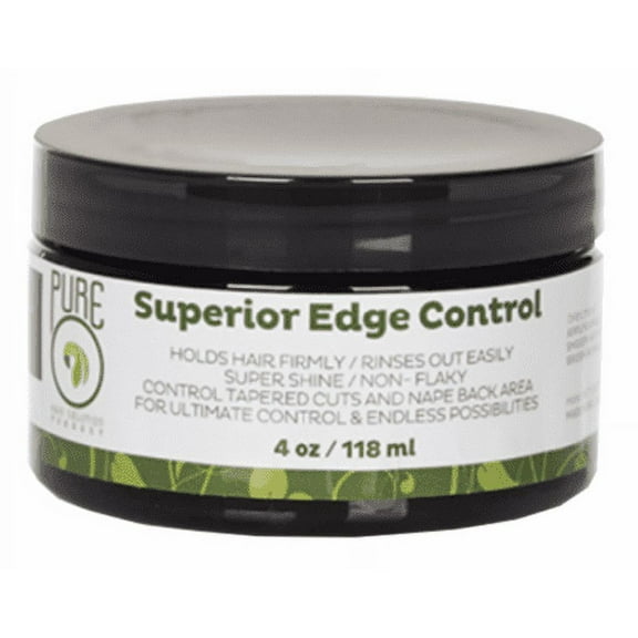 BASK AND LATHER Edge Control Hair Gel, Strong Hold, Thick Edges, Non ...