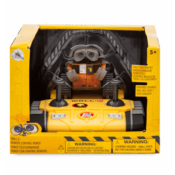 Disney Pixar WALL•E Remote Control Robot Features Character Sounds New ...