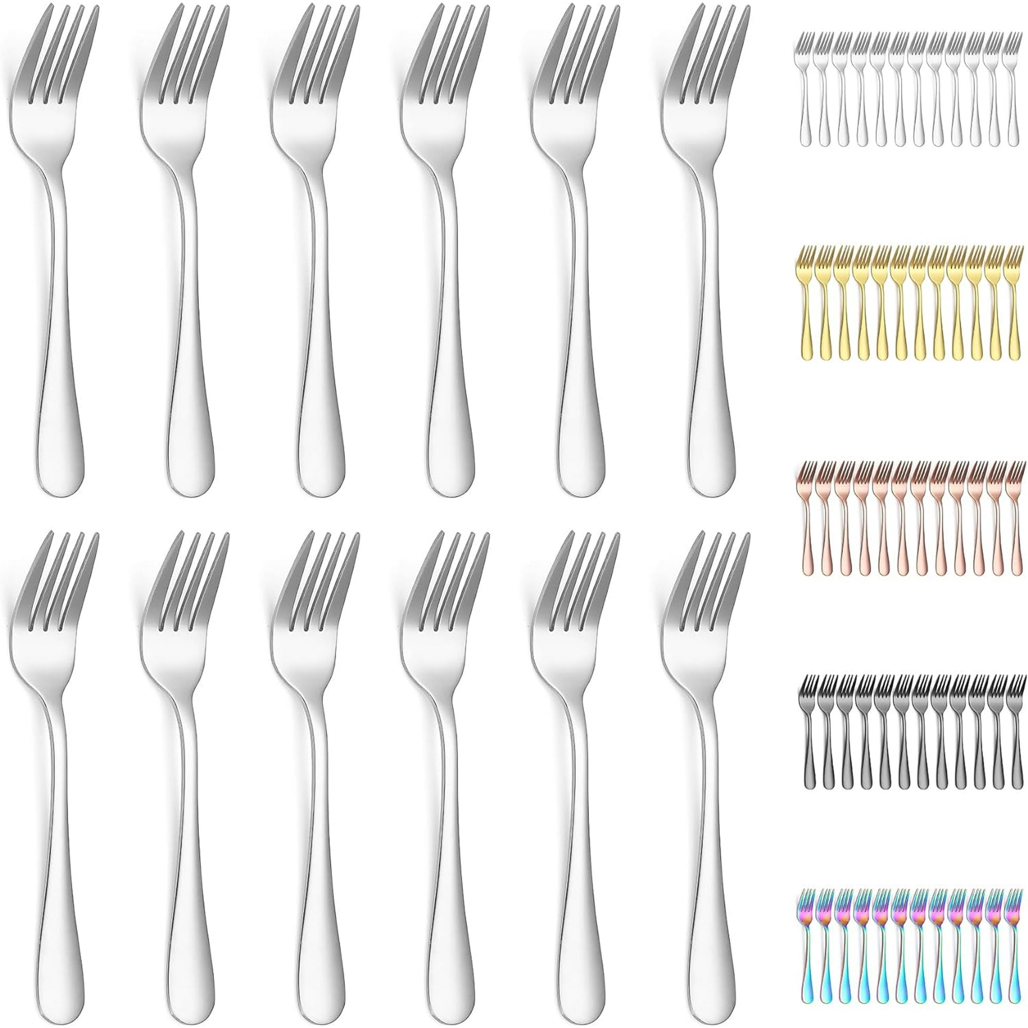 Click here for Hzxc-Dessert Forks Set Of 12 Pack  Stainless Steel... prices
