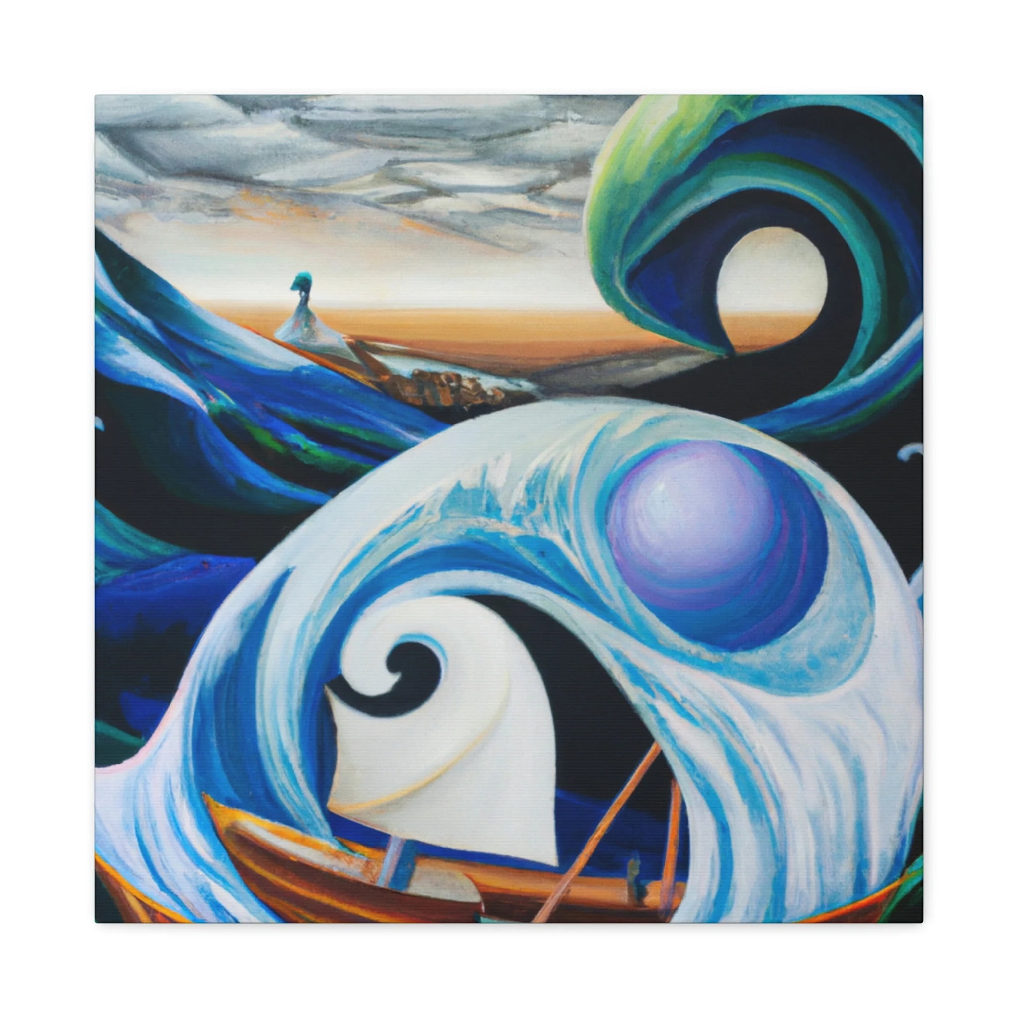 Sea of Surrealism - Canvas - Walmart.com