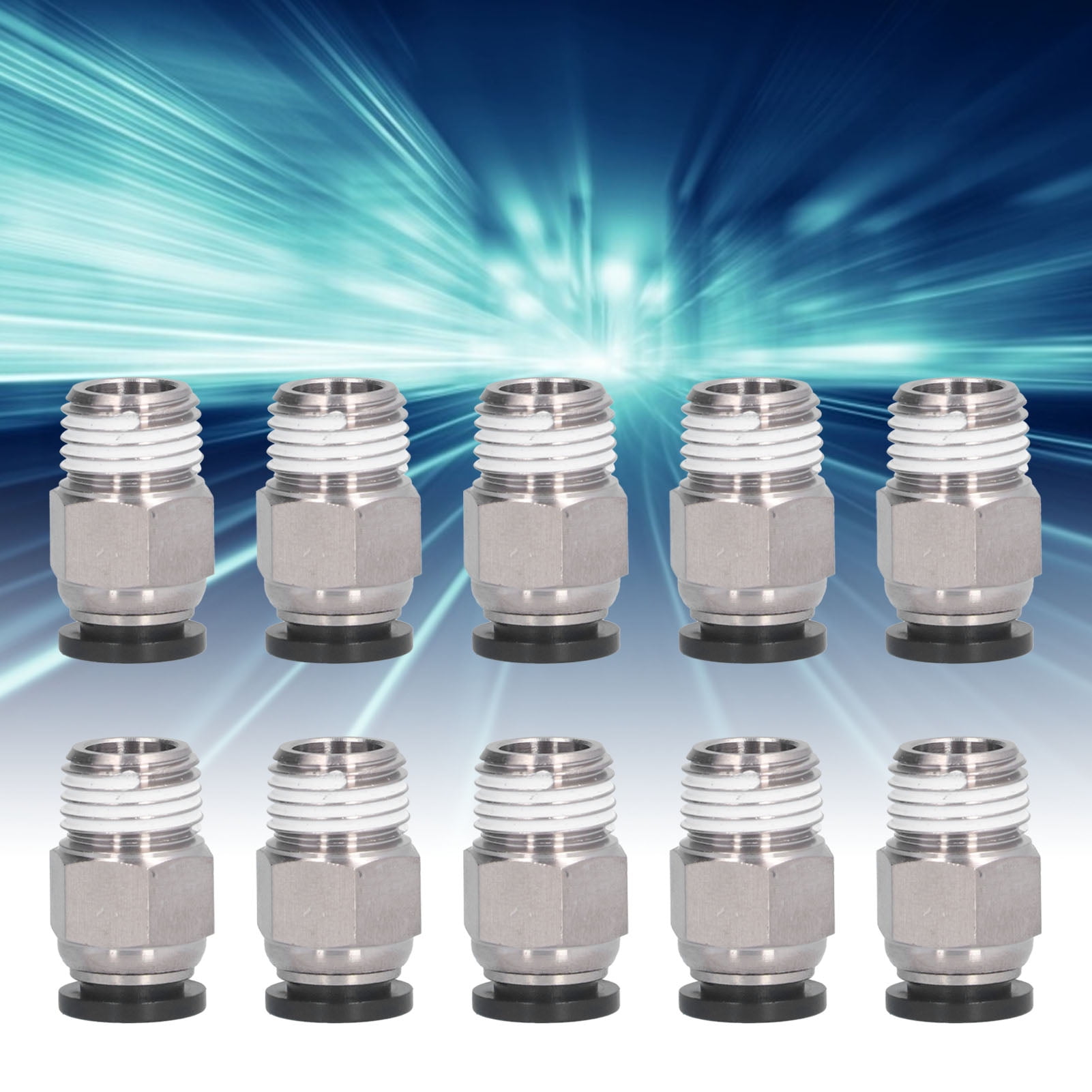 OTVIAP Externally Pneumatic Quick Plug Connector Good Sealing Durable ...