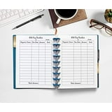 Monthly Bill Pay Checklist Inserts, Budget Planner for 9 Disc Happy ...
