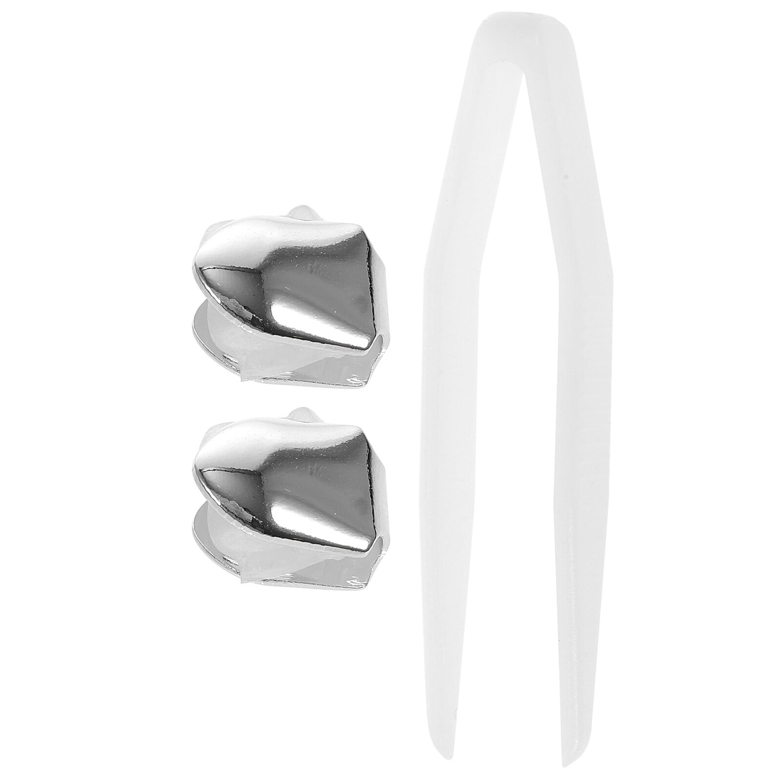 2Pcs Hip Hop Teeth Brace Single Tooth Braces Shiny Teeth Teeth ...