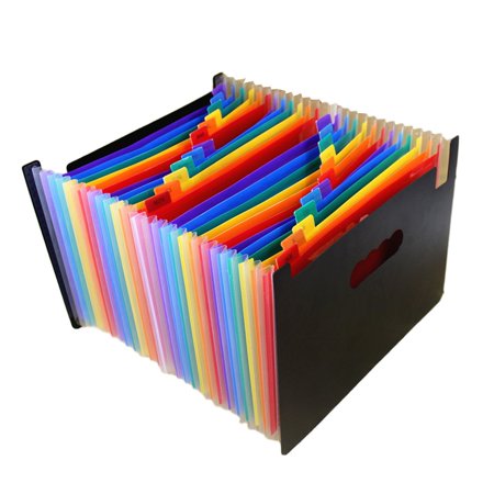 Multi-Layer Folder Expanding File Folders Document Organizer Cute Smile ...