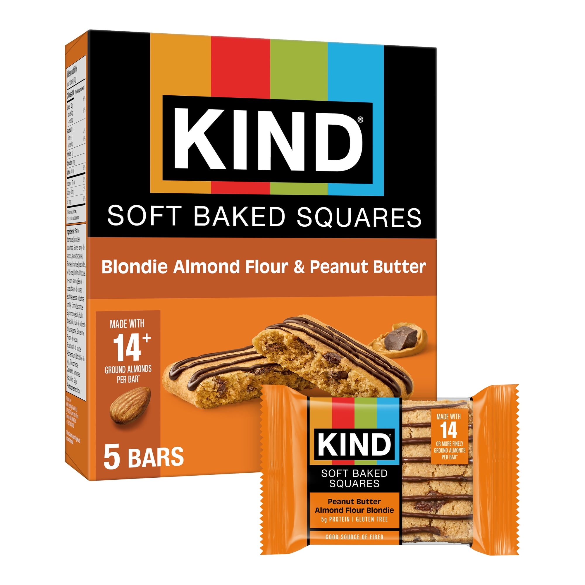 Click here for Kind Bar Kind Soft Baked Squares  Almond Flour Pea... prices