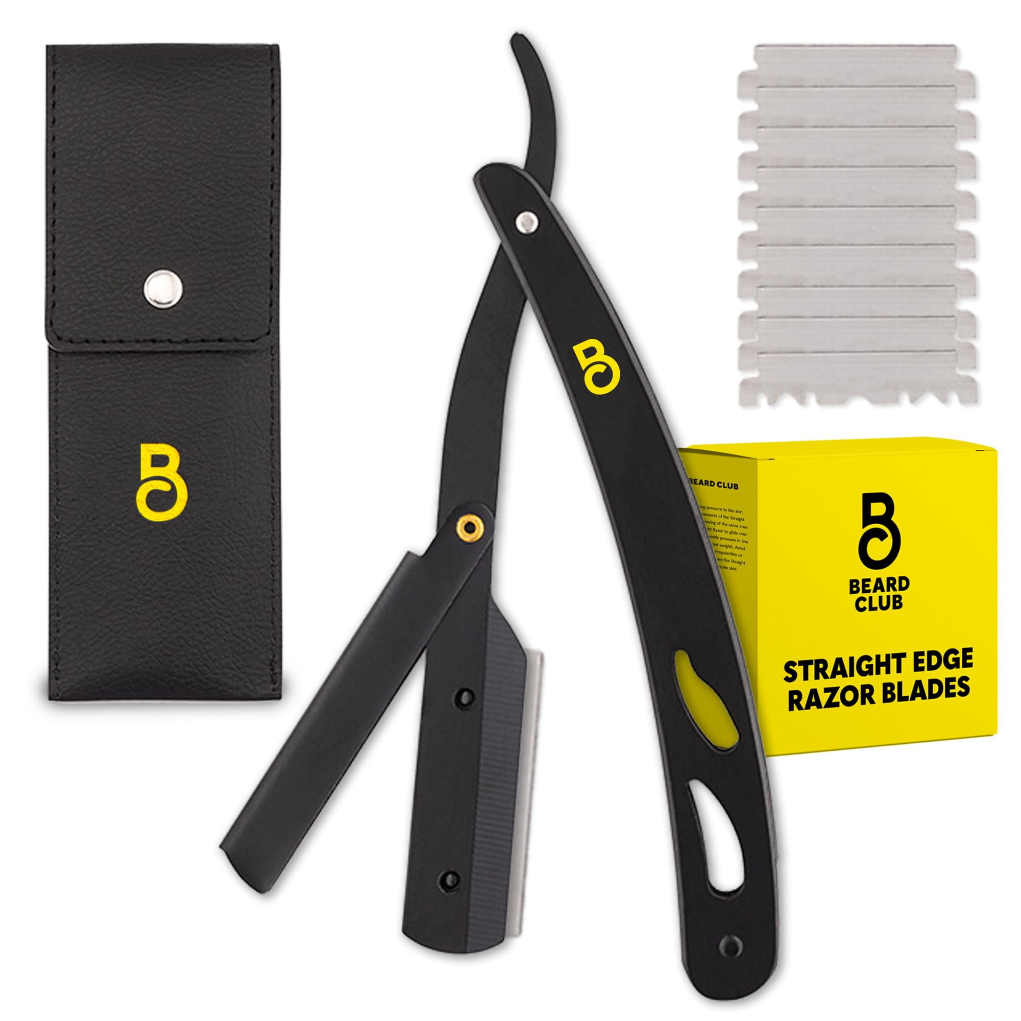 Navajas Straight Razor The Beard Club para Barbero con cuchillas ...