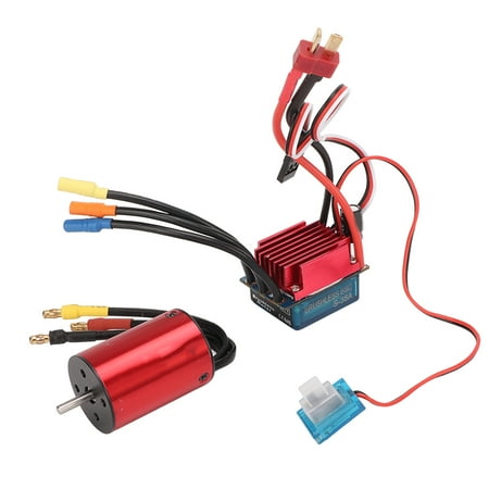 Brushless Motor ESC Kit, Overheat Protection Waterproof Dustproof RC ...