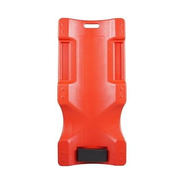 36 Inch Plastic Rolling Garage Creeper with Padded Headrest and Dual ...