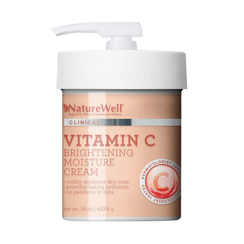 Nature Well Vitamin C Brightening Moisture Cream (16 oz.) - Walmart.com ...