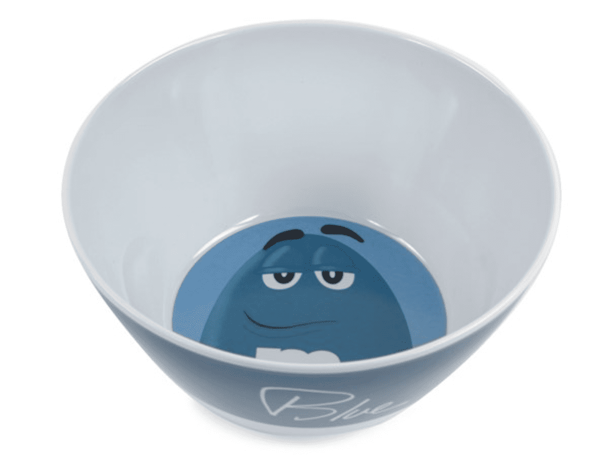 M&M's World Blue Character Bowl Big Face New - Walmart.com