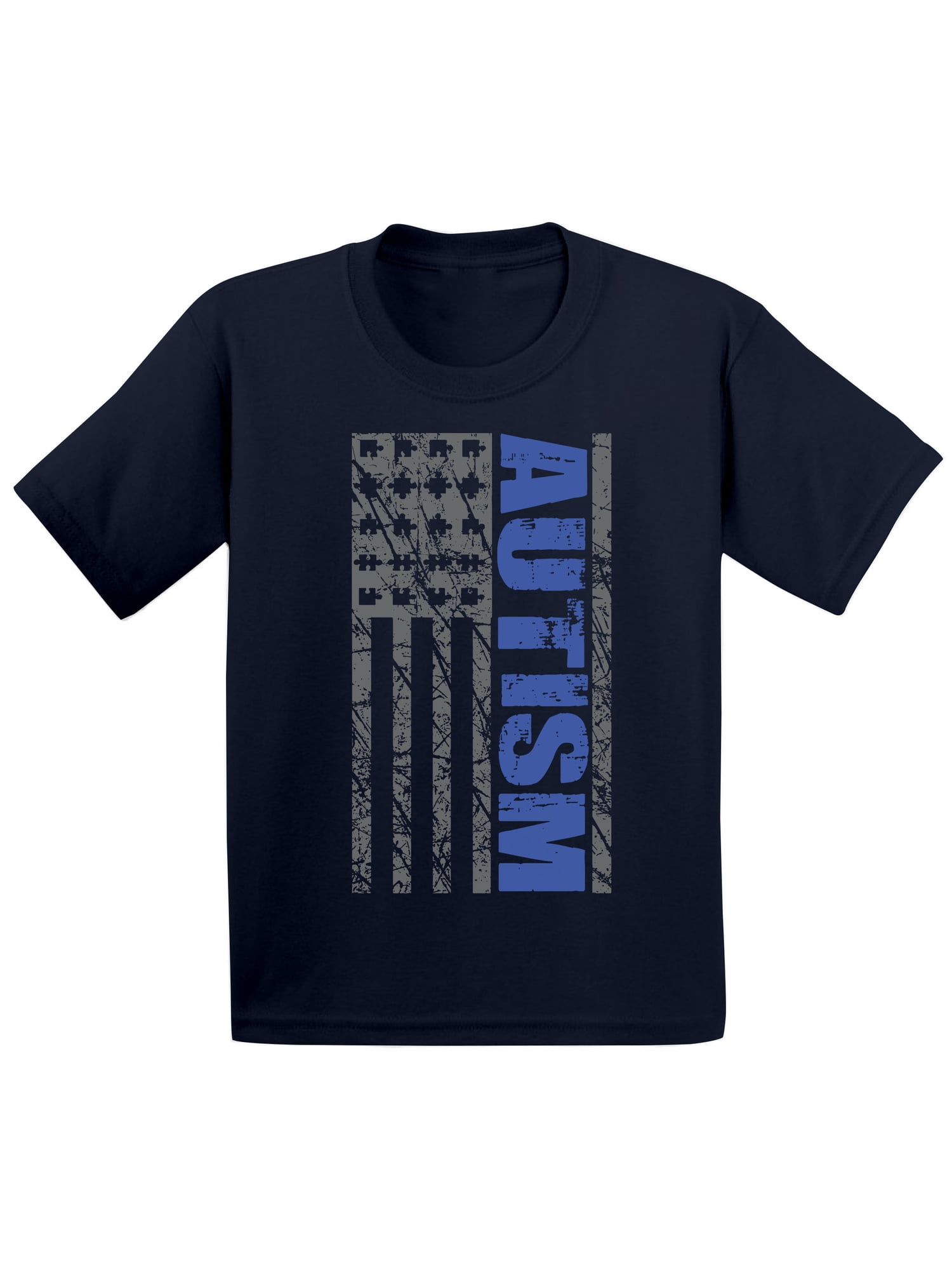 Awkward Styles Autism Awareness Flag Toddler Shirt Autism Awareness ...