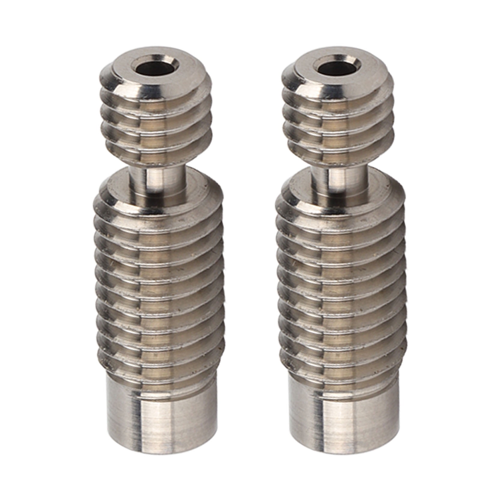 2Pcs All Metal Hotend Throat Tube High Accuracy Slick Inner Hot End ...