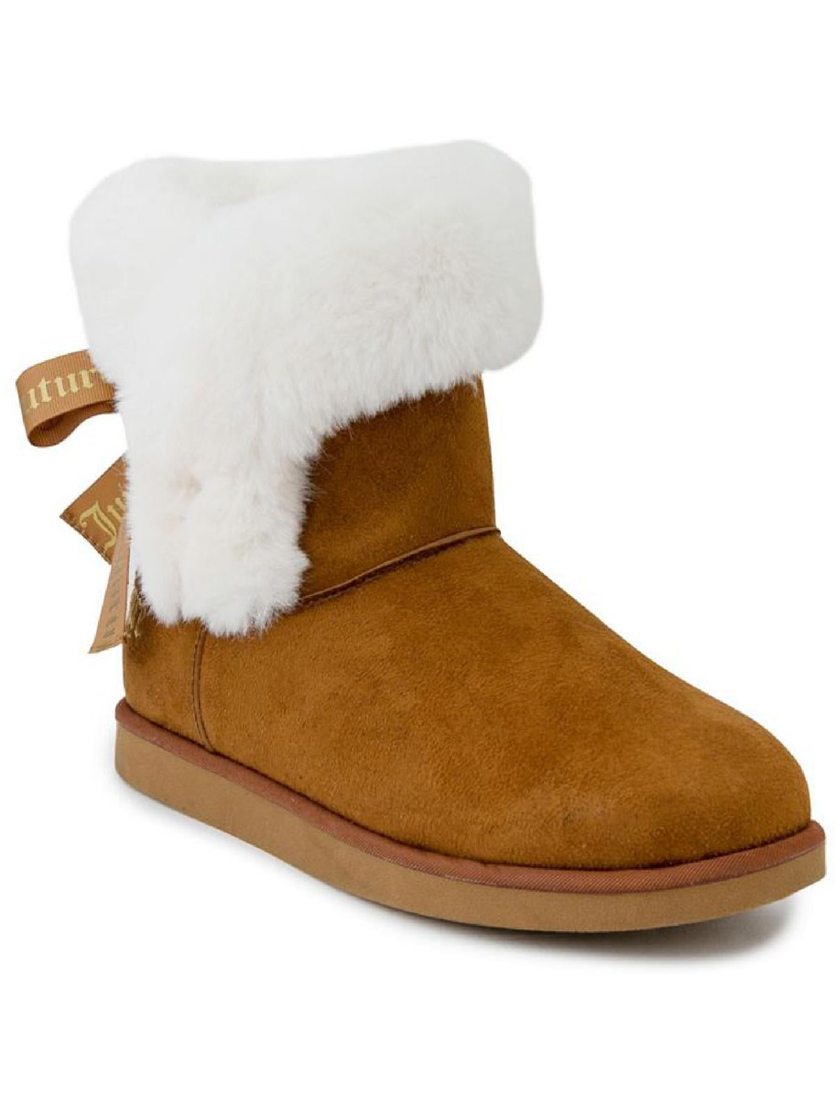 Juicy Couture Womens King Microsuede Ankle Ankle Boots - Walmart.com